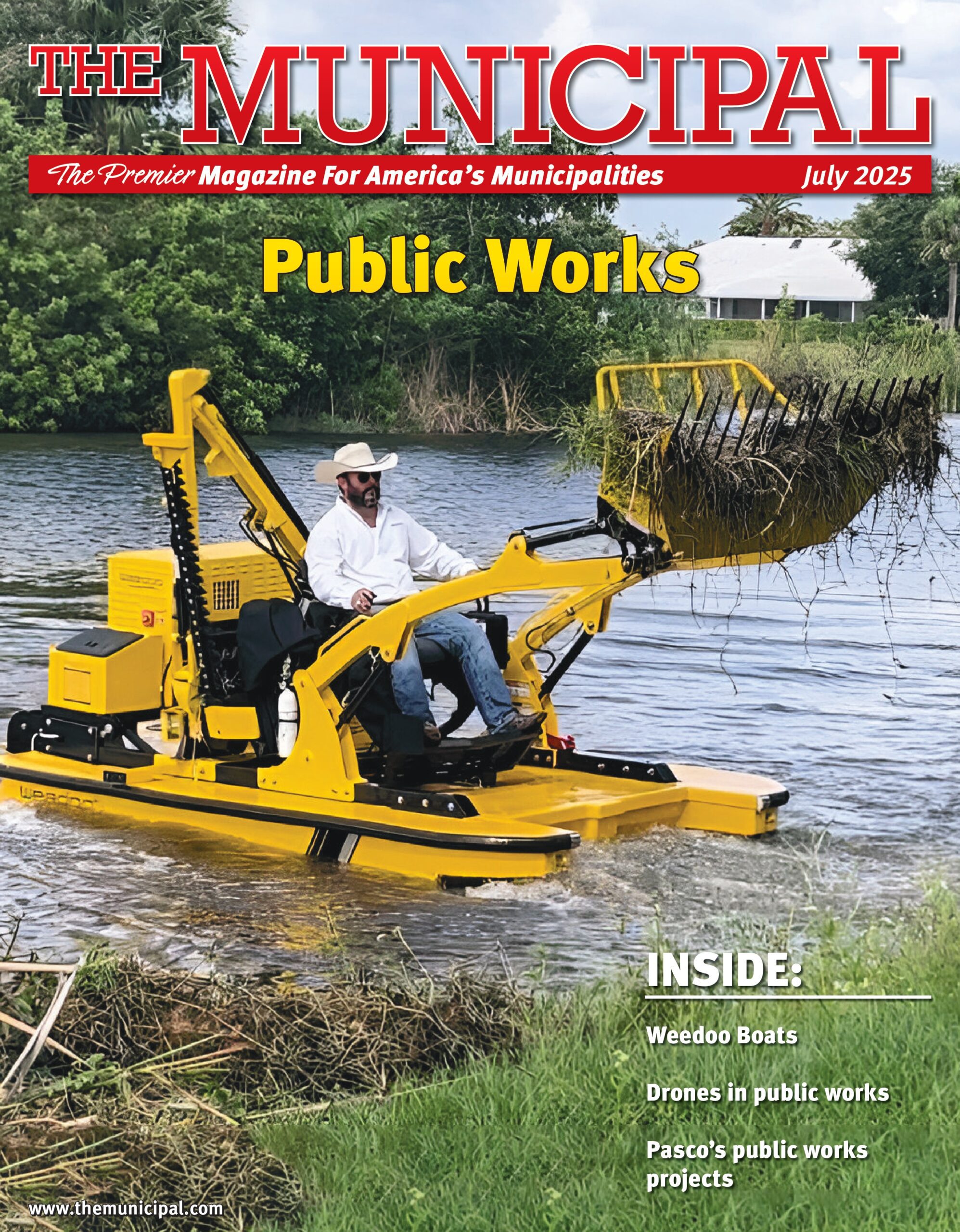 Municipal Mechanical Harvesting | Cities Choose Sustainable Waterway Health